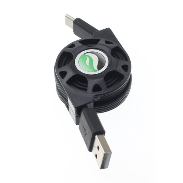 USB Cable for Verve Snap, Iris Flip Phones - Retractable Type-C Charger ...