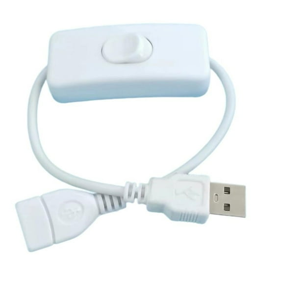 USB Cable with Button USB Male to Female Power Cable with Switching USB ...