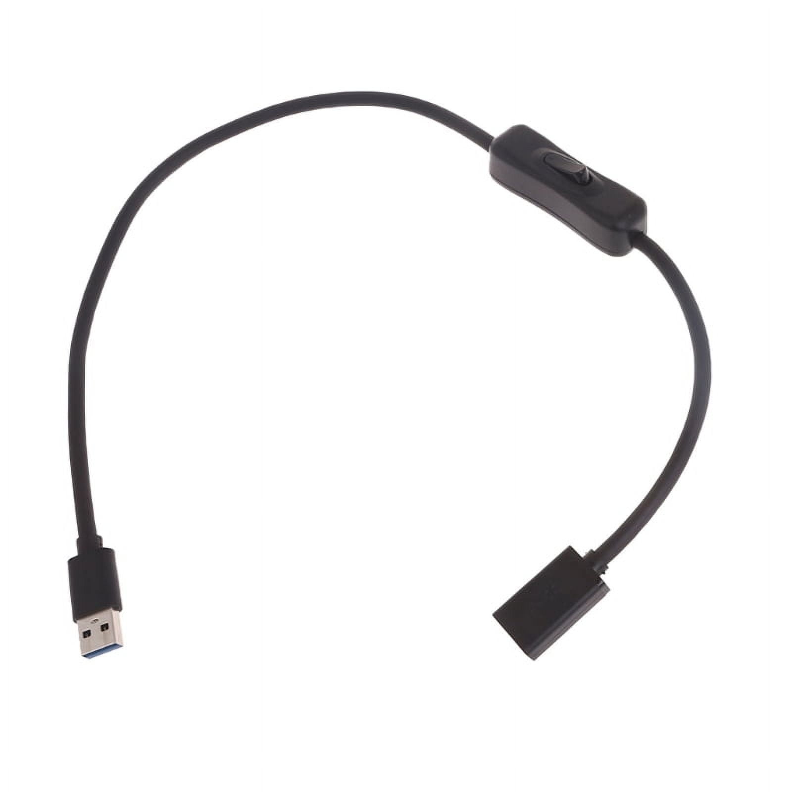 USB Cable with On Off Power Switches, Straight-headed USB3.0 Male to ...