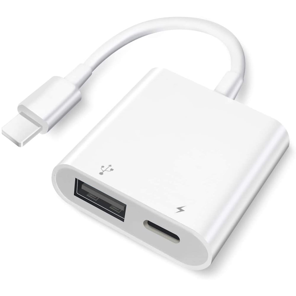 USB Camera Adapter with Charging Port, Portable USB Female OTG Adapter ...