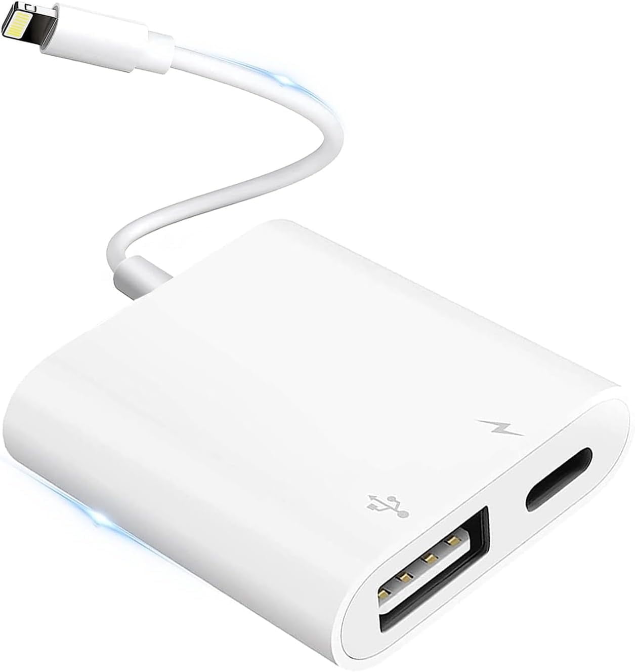 USB Camera Adapter with Charging Port, Portable USB Female OTG Adapter ...