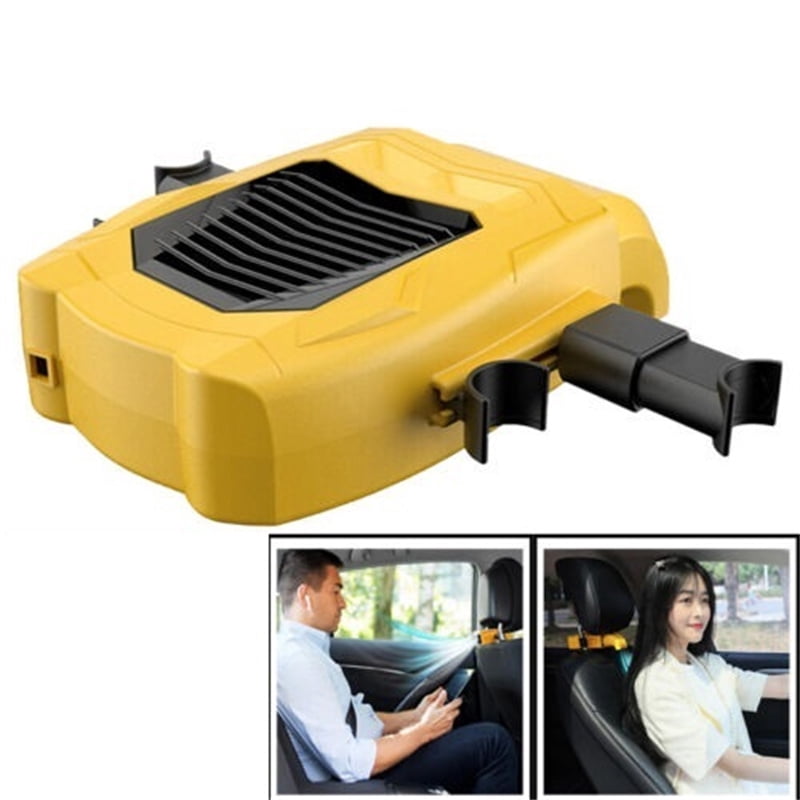 USB Car Back Seat Cooling Fan Portable Car Seating Fan 3 Speed ...