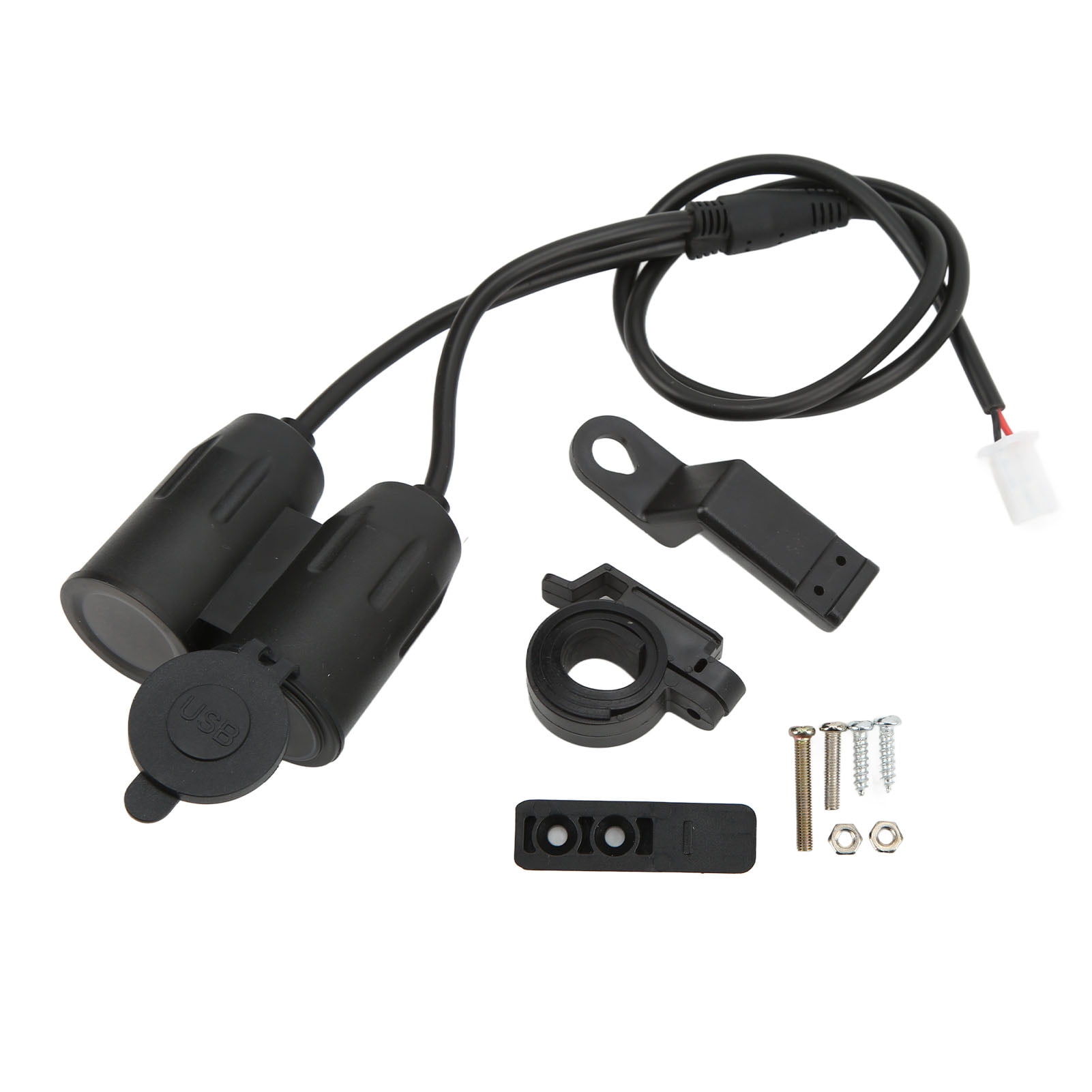 USB Car Charger 3.1A Intelligent Control Chip Matte Texture Dual Port Output Waterproof Design ...