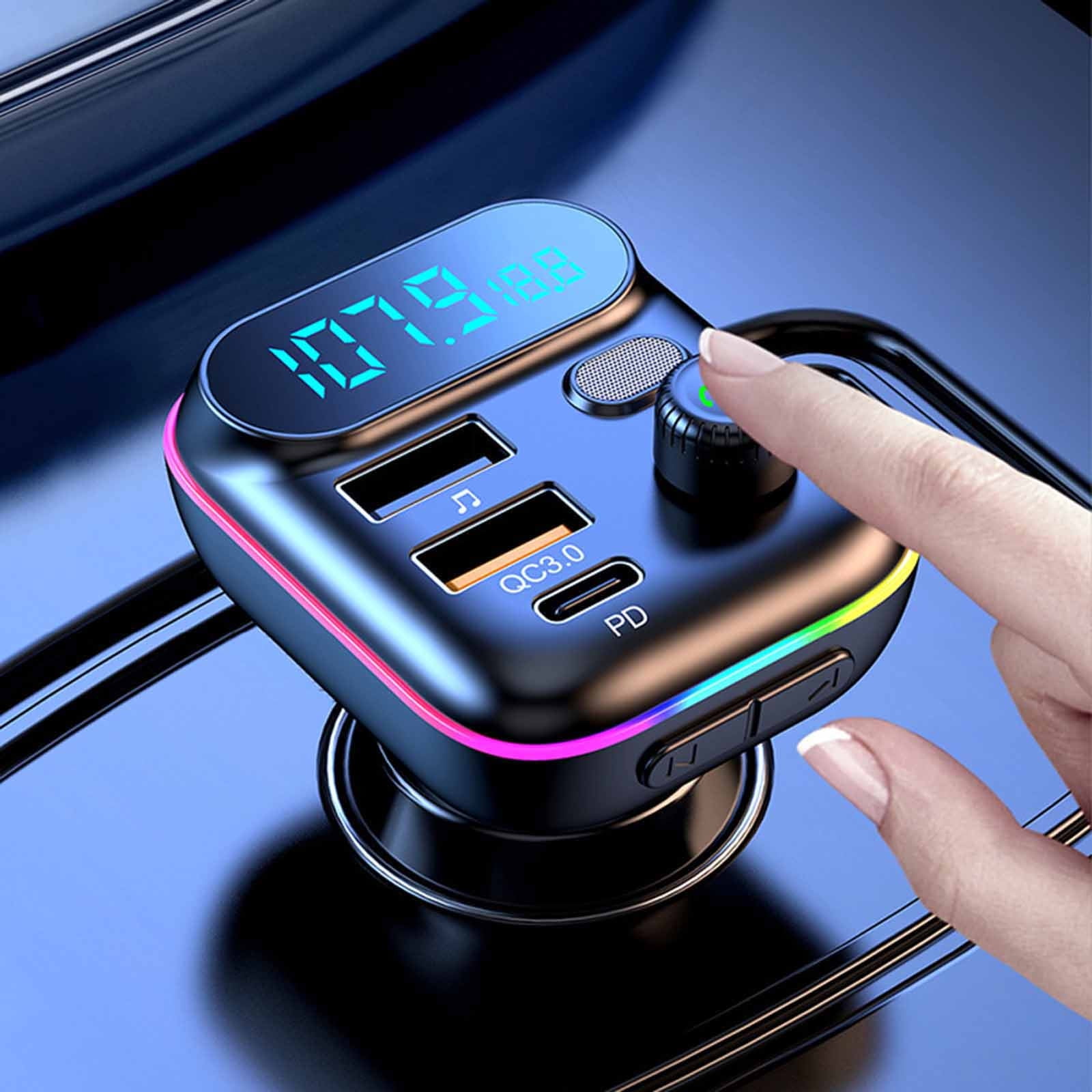 USB Car Charger - Cigarettes Lighter Adapter - Bluetooth 5.0 Fm ...