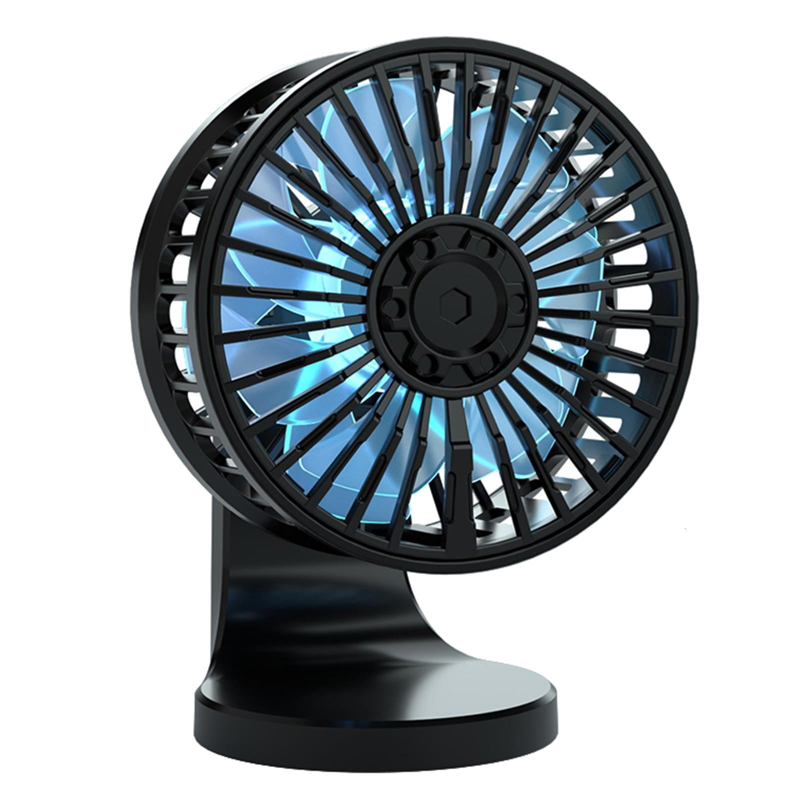 USB Car Fan for Dashboard Air Circulation Fans ABS Three Speed Summer ...
