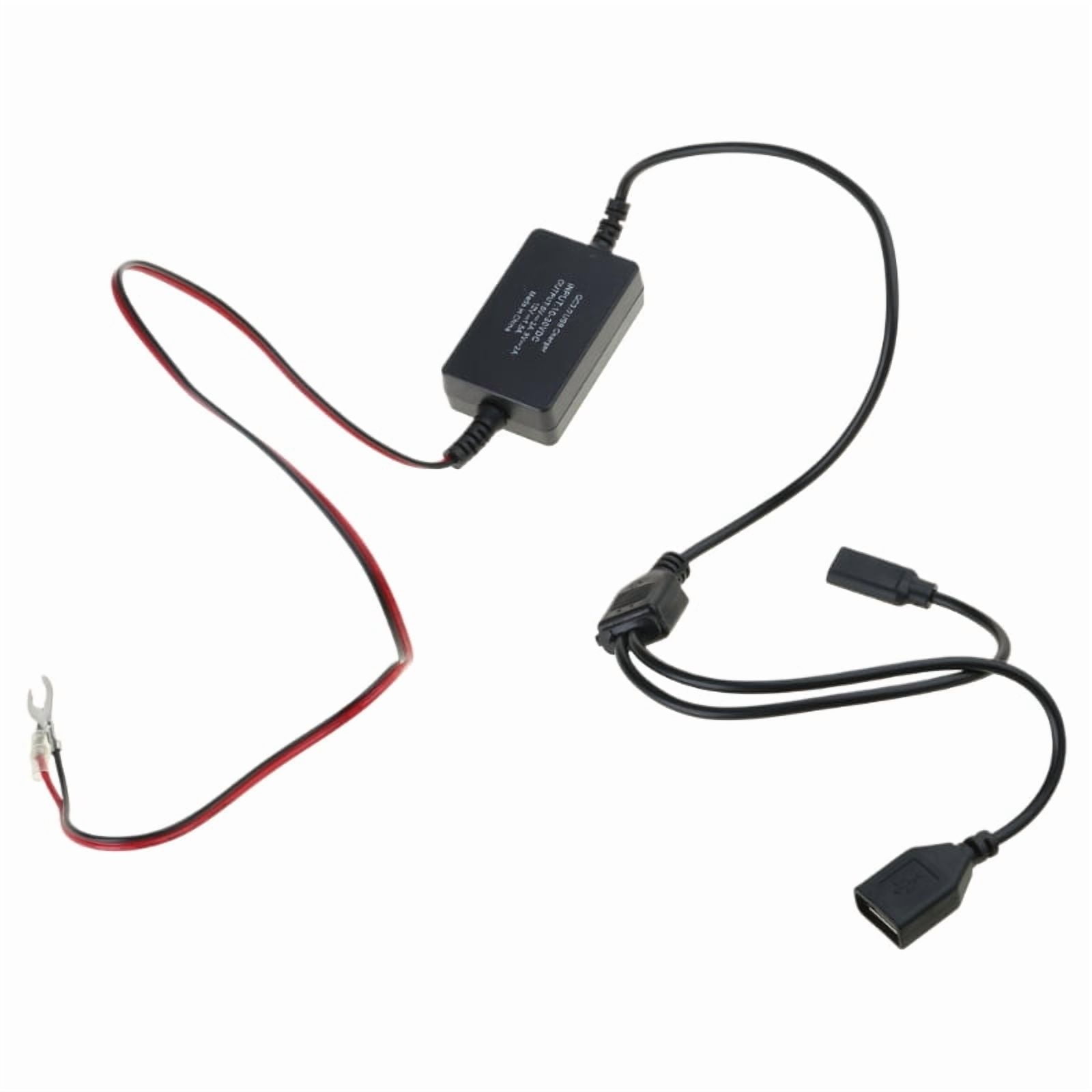 USB Car Power Charger DC Buck Converter Module Voltage Regulator DC10V ...