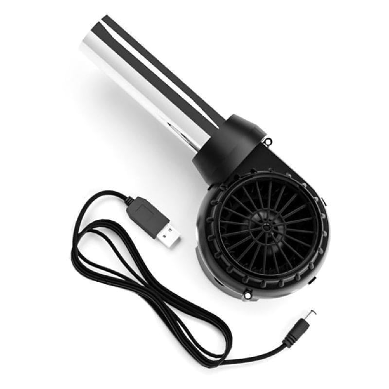 USB Charged Barbecue Air Fan Blower for Campfires Cooking - Walmart.com