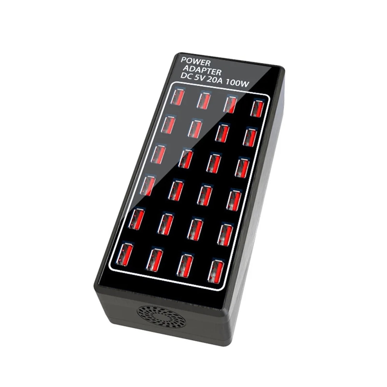 USB Charger 12 24 Multi Ports HUB 100W Charging Station Dock Universal ...