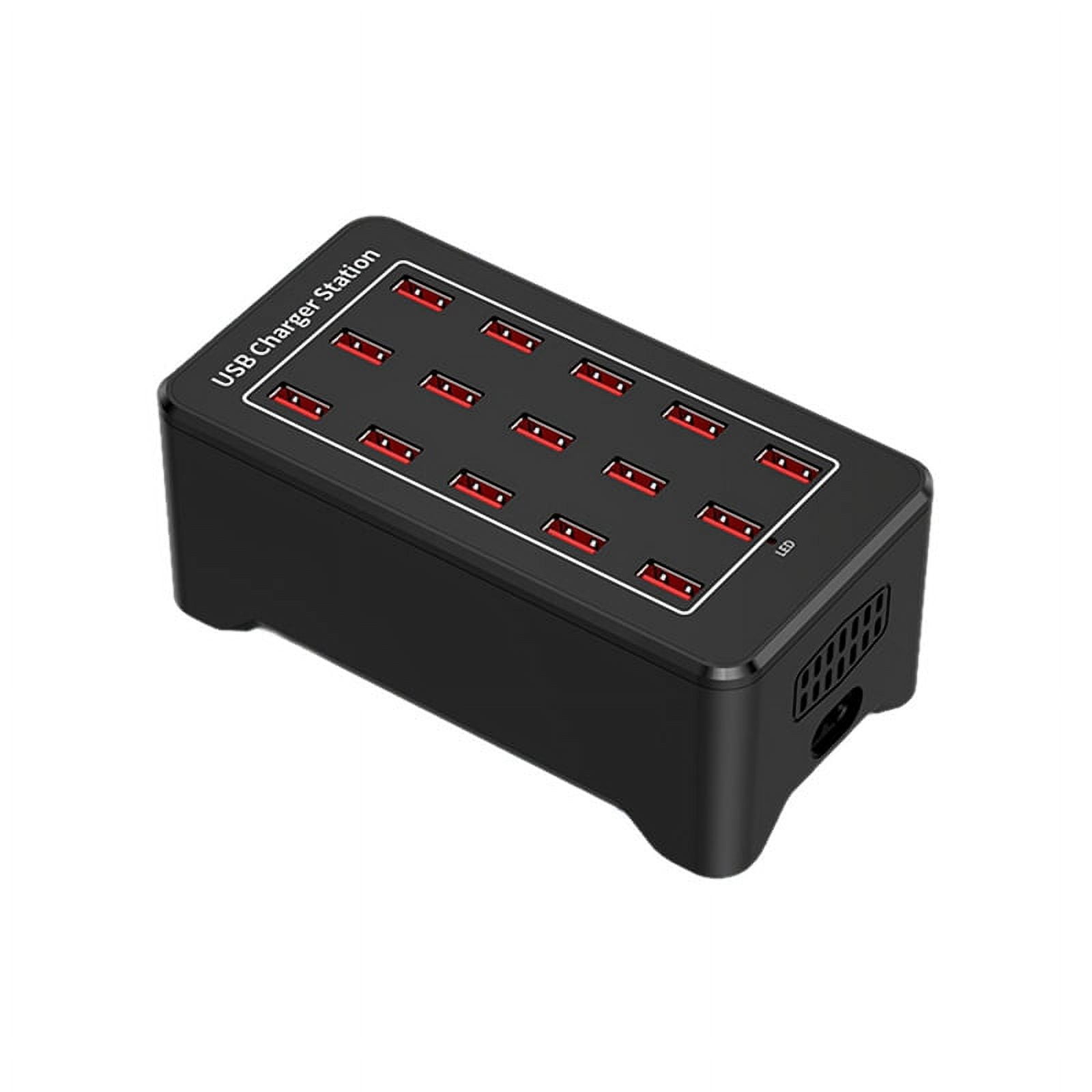 USB Charger 15 Ports HUB 100W Universal Wall Desktop Fast Charging ...