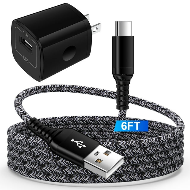 USB Charger Block,ABCPOW 1A USB Wall Charger Block with 1pc Nylon ...