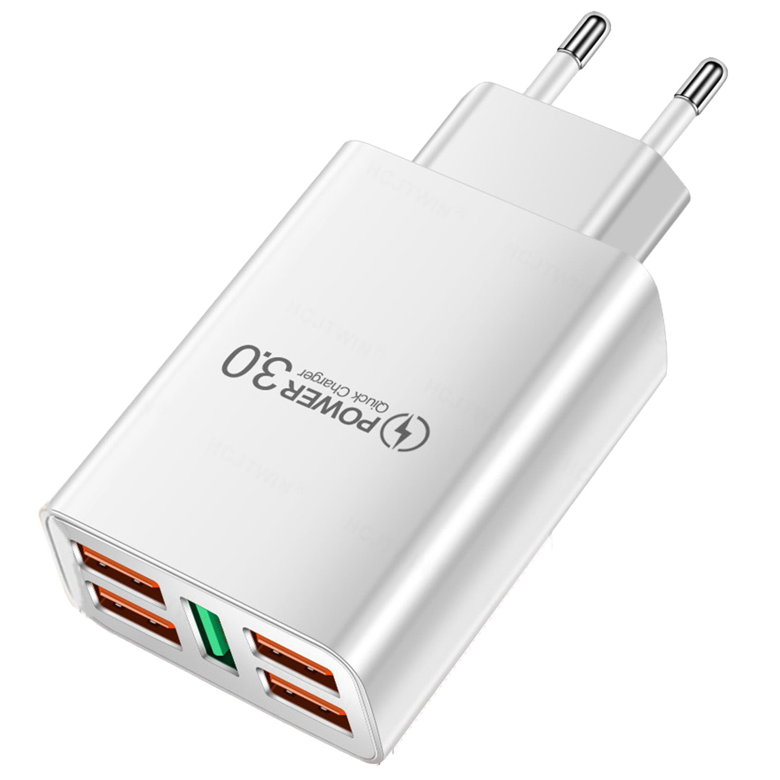 USB Charger Block Multiple Ports, 5 Port Charging Adapter, USB Charger ...