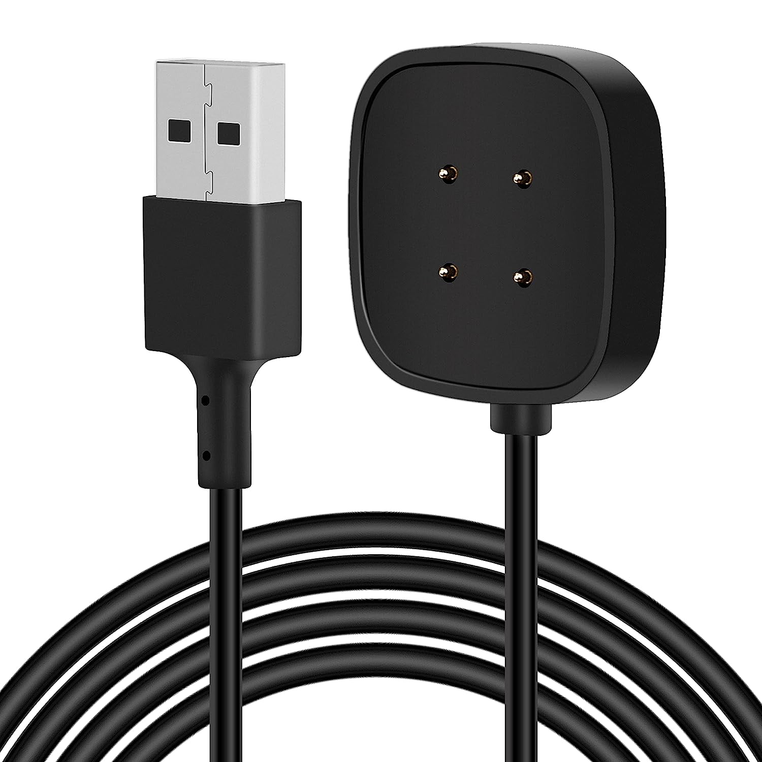 USB Charger Cable Compatible with Fitbit Sense Versa 3 Charger ...