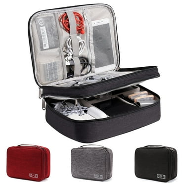 Badiya Organizer Travel Case,Charger Organizer Cable Organizer Bag Cord ...