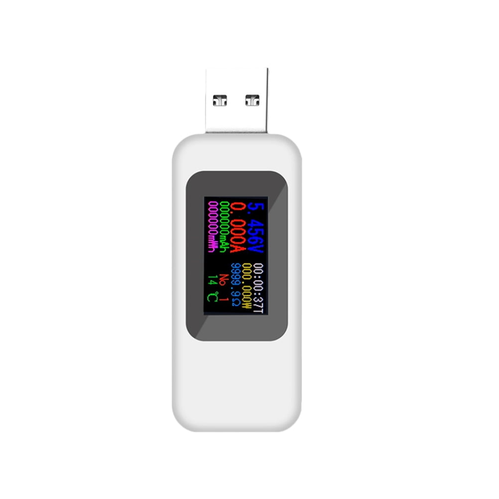 USB Charger Wattage Voltage And Current Tester Multimeter LCD USB ...