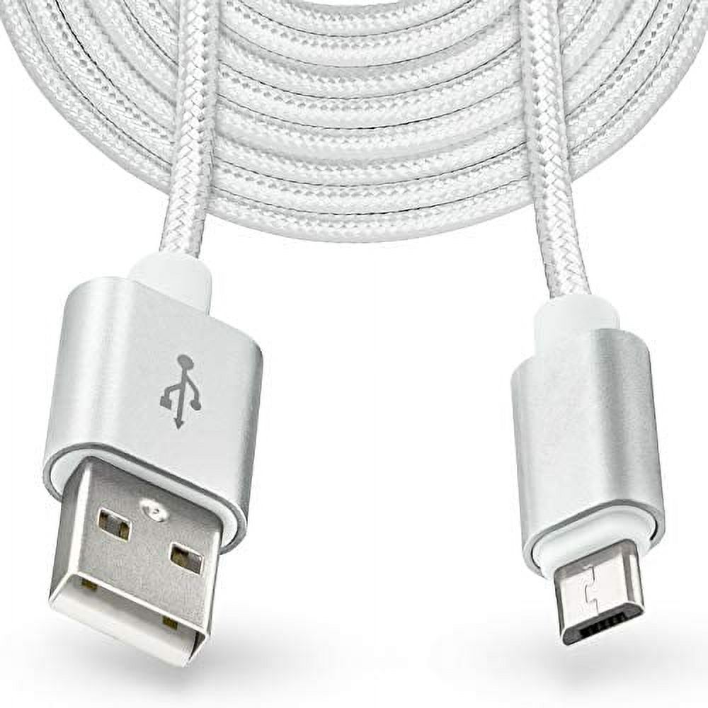 AT&T MC05-GLD Braided USB to Micro USB Charge & Sync Cable, 5ft (Gold ...