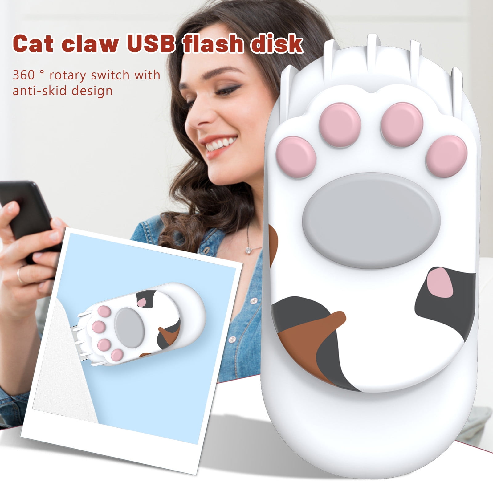 USB Charging Cable 16G Flash Drive Memory Stick Pen Drive USB2.0 Animal ...