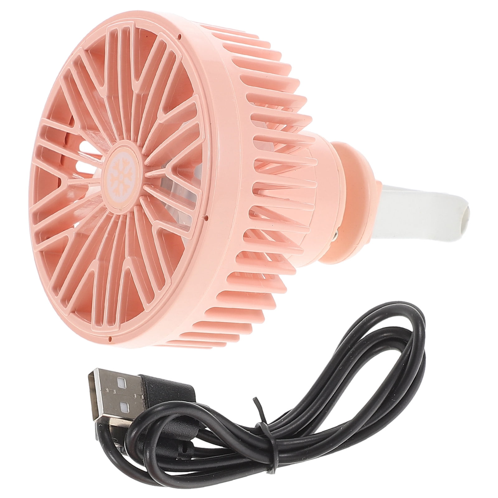 GOOHOCHY Pink Automotive Interior Fan with Adjustable Wind Speed for ...