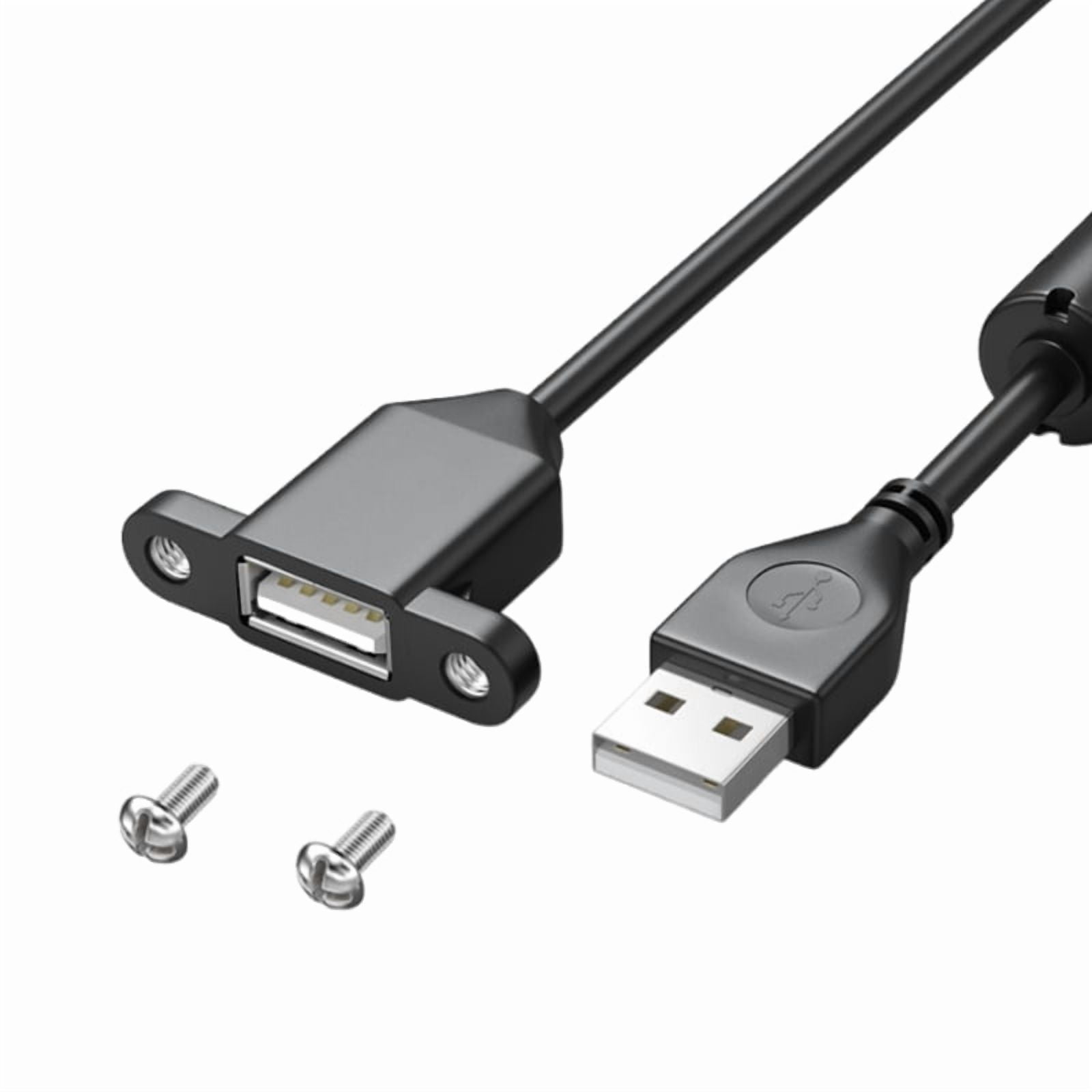 USB Charging Extension Cable Male to Female USB 2.0 Charging Port Panel ...