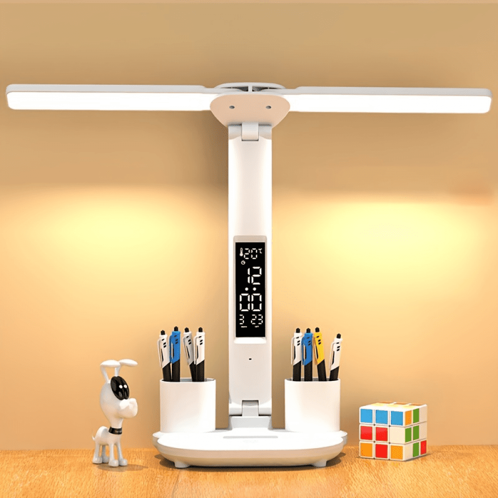 USB Charging Folding Desk Lamp , 3200mAh Battery, (3000K/4500K/6000K) 3 ...