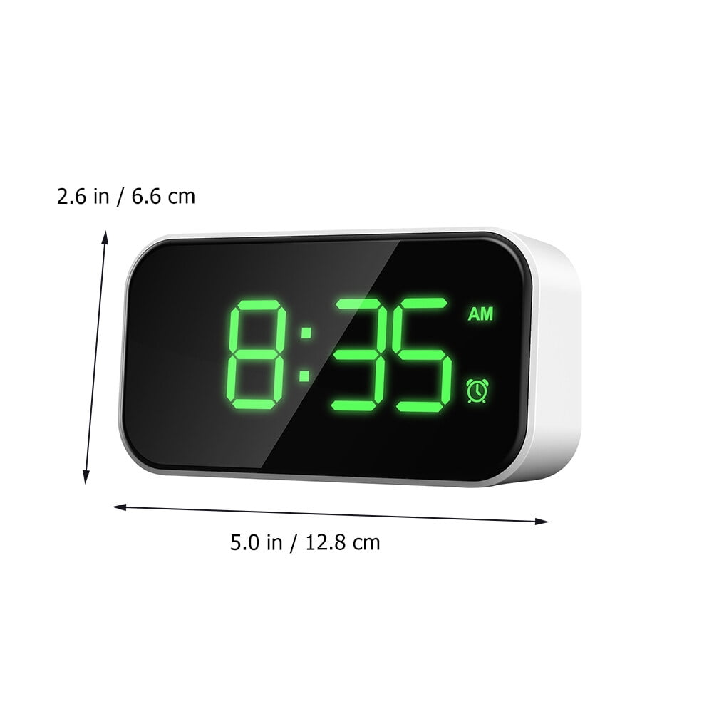 USB Charging Full Screen Alarm Clock Bedrooms Desk Delicate Compact ...