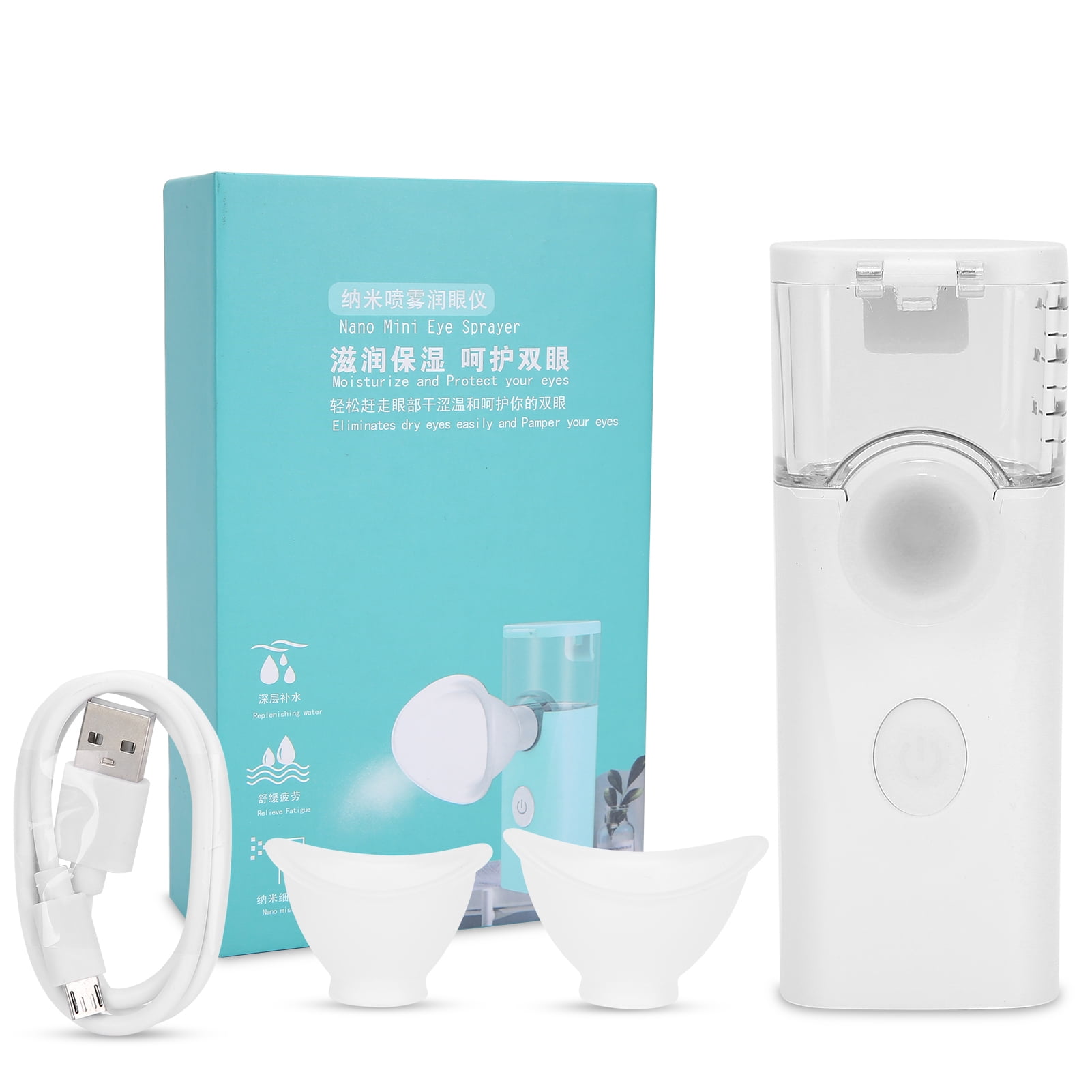USB Charging Handheld Eye Care Spray Portable Eye Moisturizing Cleaning ...