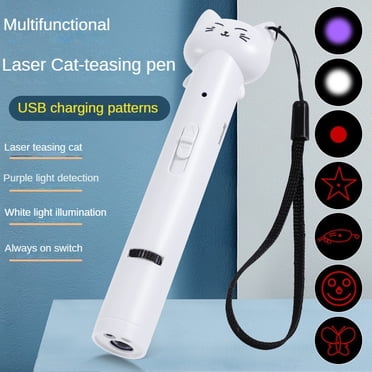 AUPERTO Laser Pointer for Cats USB Rechargeable, Cat Dog Interactive ...