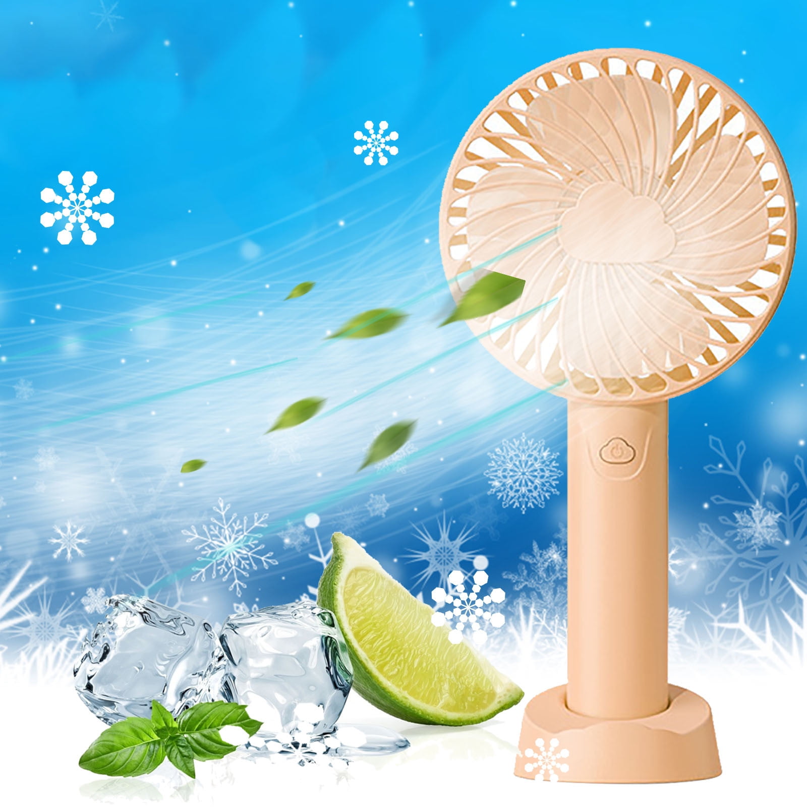 USB Charging Mini Fan, Desktop Portable Personal Cooling Fan, Cloud ...