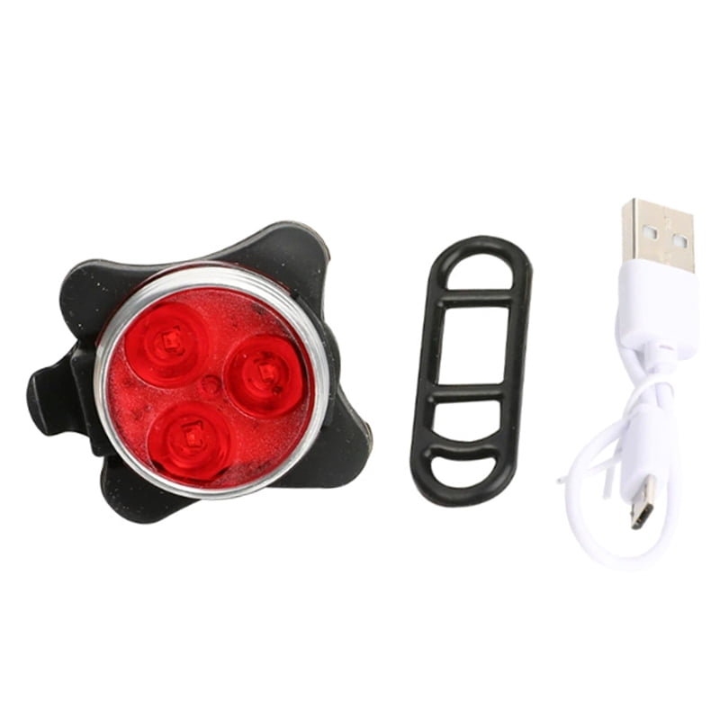 USB Charging Mountain Bike Taillights Bicycle Headlights Warning Lights ...