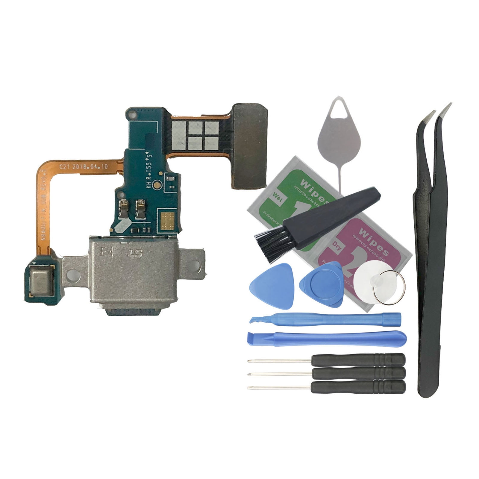 USB Charging Port Cable for N960U N960F Replace Damaged Cracked Parts ...