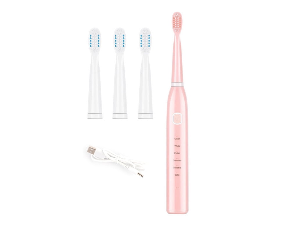 USB Charging Smart Toothbrush Stable Power 0.5W Ultrasonic Automatic ...
