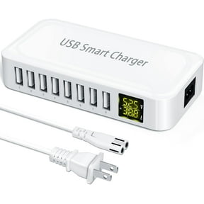 Multi-Plug Chargers for Cell Phones and Tablets with Fast Charging