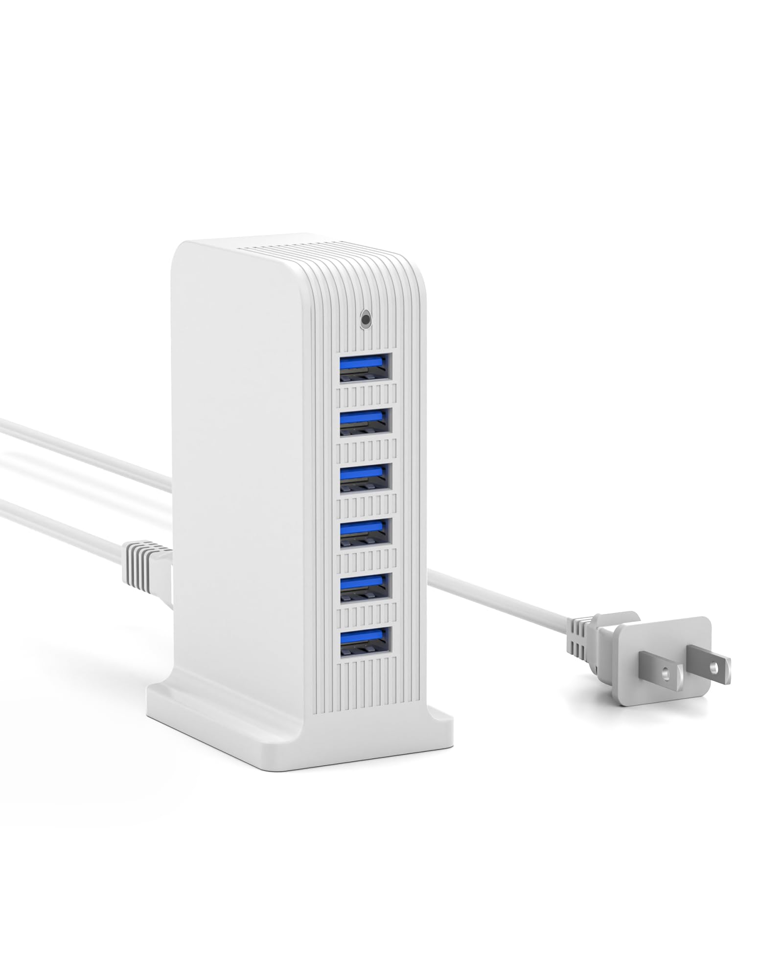 USB Charging Station for Multiple Devices,6 Port USB Charger Block,25W ...