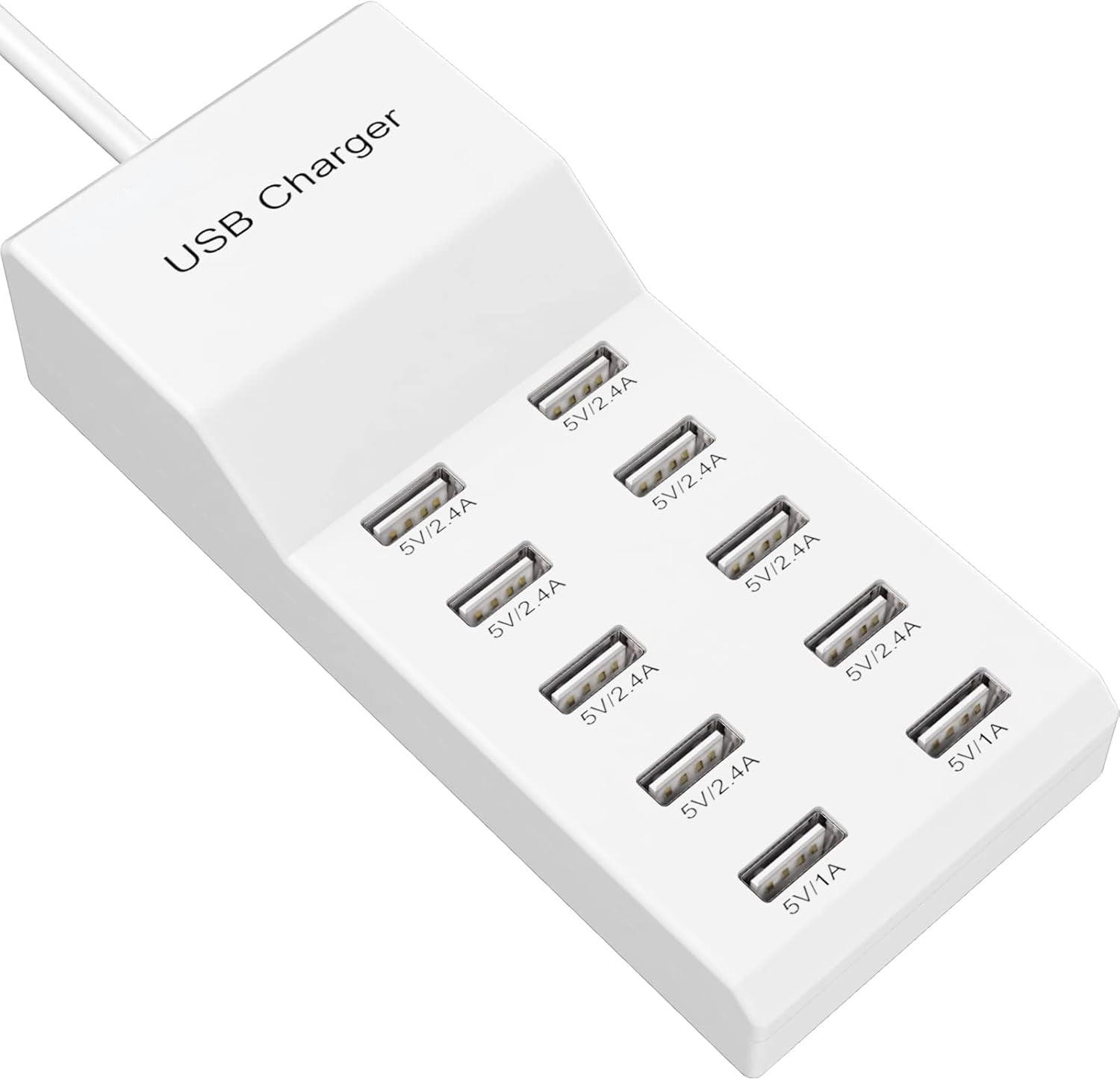 USB Charging Stations 50w10A 10 Ports Multiple Charging Block/Power USB ...