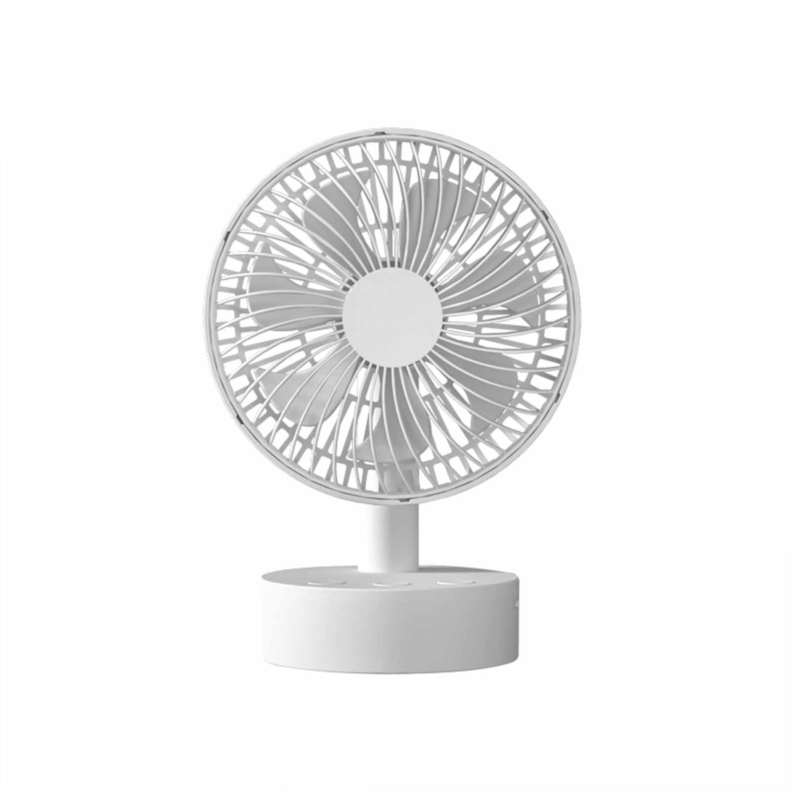 Mouliraty USB Circulation Fan Rechargeable Office Desk Fan Small Fan ...