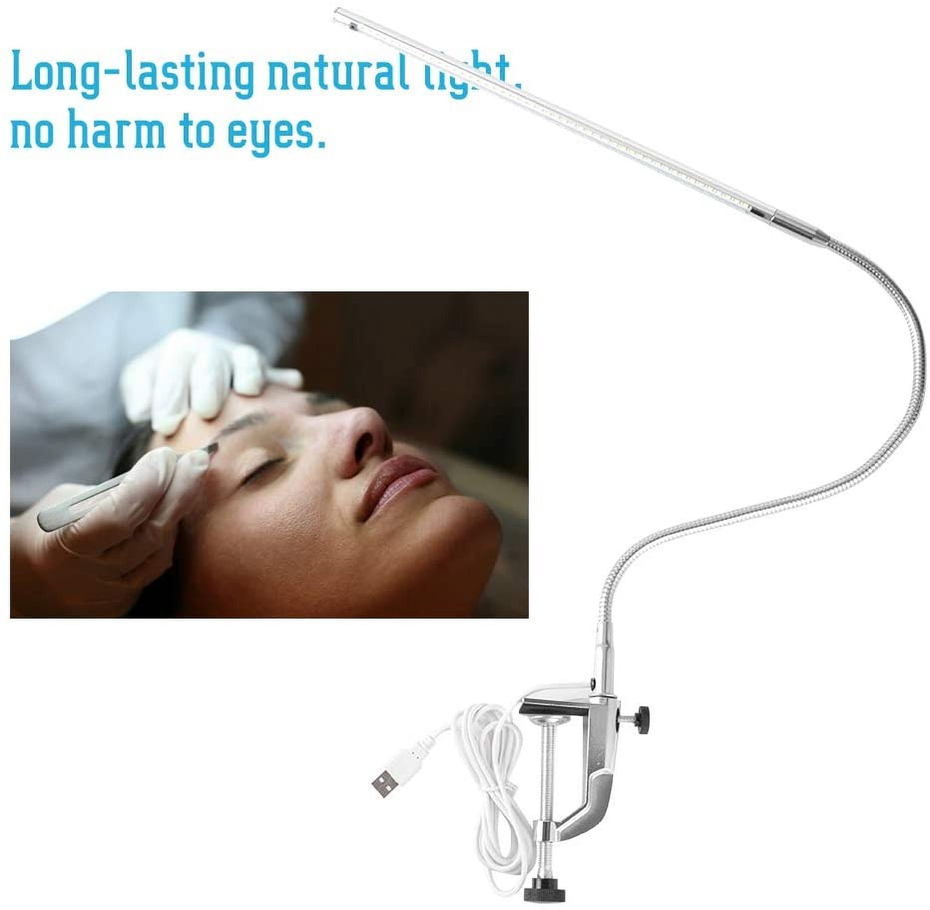 USB Clamp LED Desk Lamp - Adjustable Direction and Brightness - Walmart.com