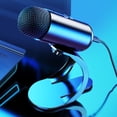 USB Computer Microphone, Podcast Mic Desktop with Mute Button for ...