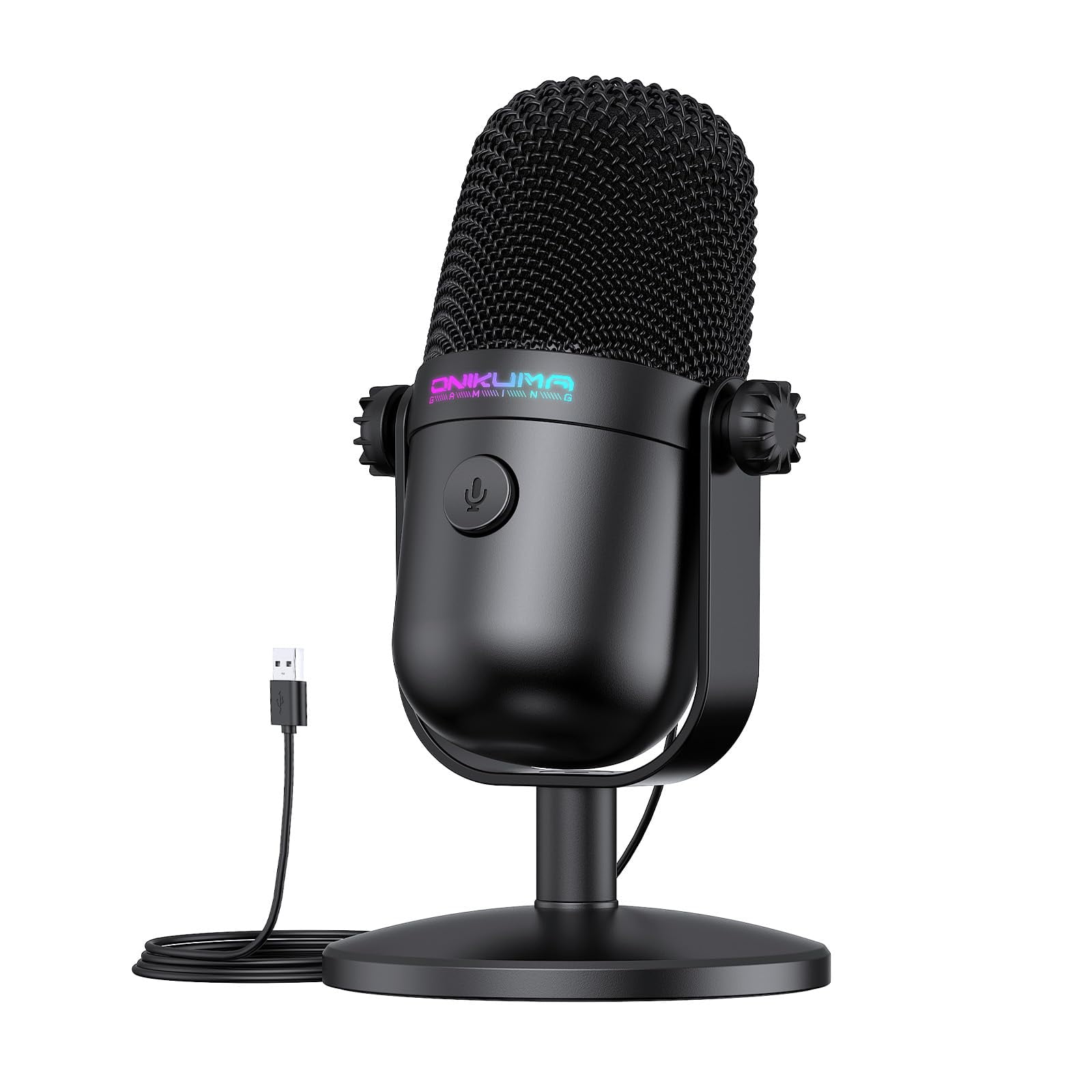 USB Condenser Gaming Microphone, Mini USB Microphone, Noise ...