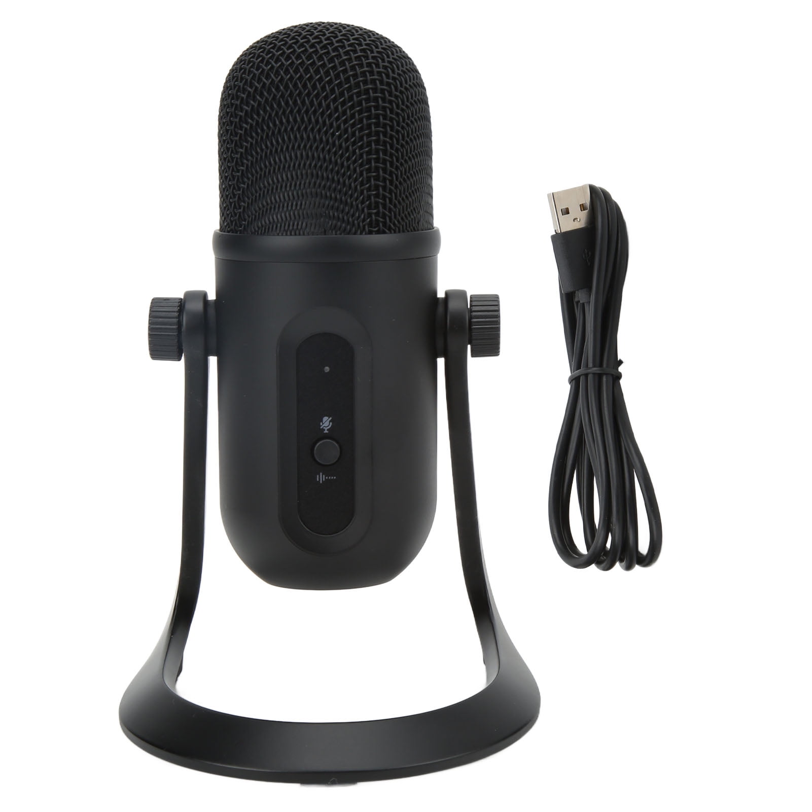 USB Condenser Microphone Computer Podcast Mic Stand for PC Gaming ...