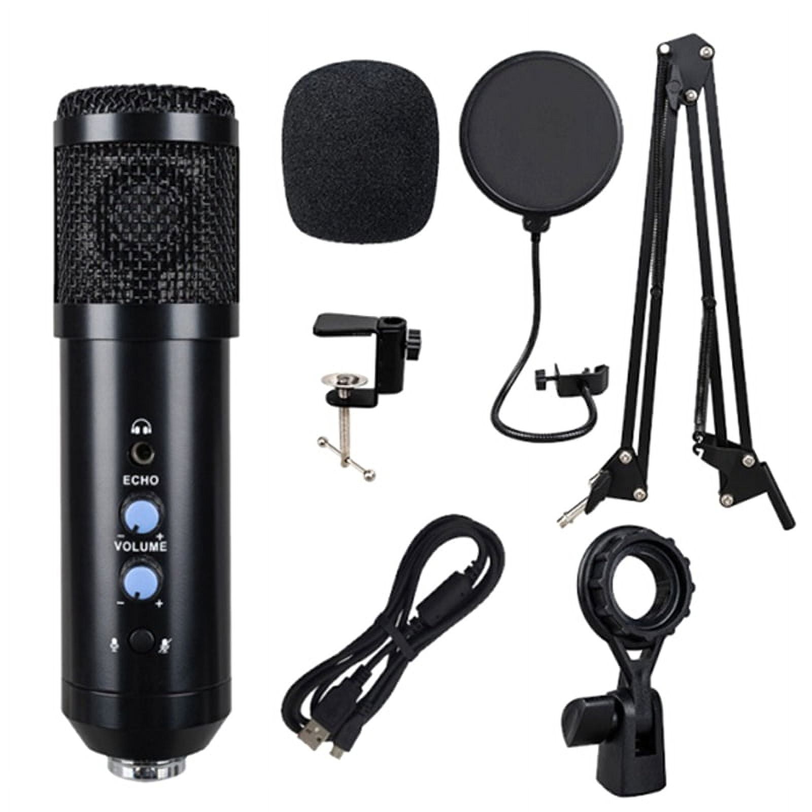 USB Condenser Microphone USB Computer Recording Live Gaming Video ...