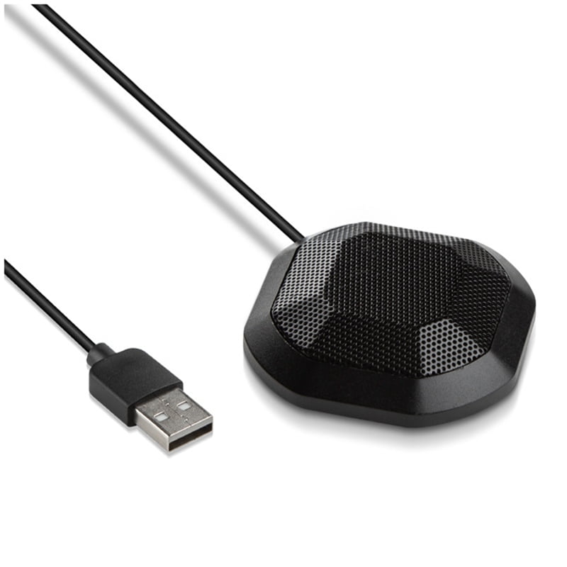 USB Conference Microphone 360° Omnidirectional Condenser - Walmart.com