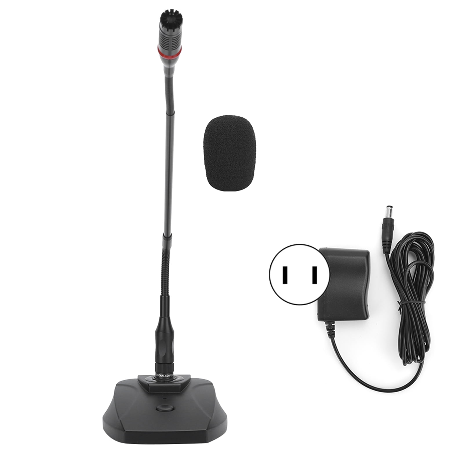 USB Conference Microphone with Gooseneck Design, Wired, Adjustable 59cm ...