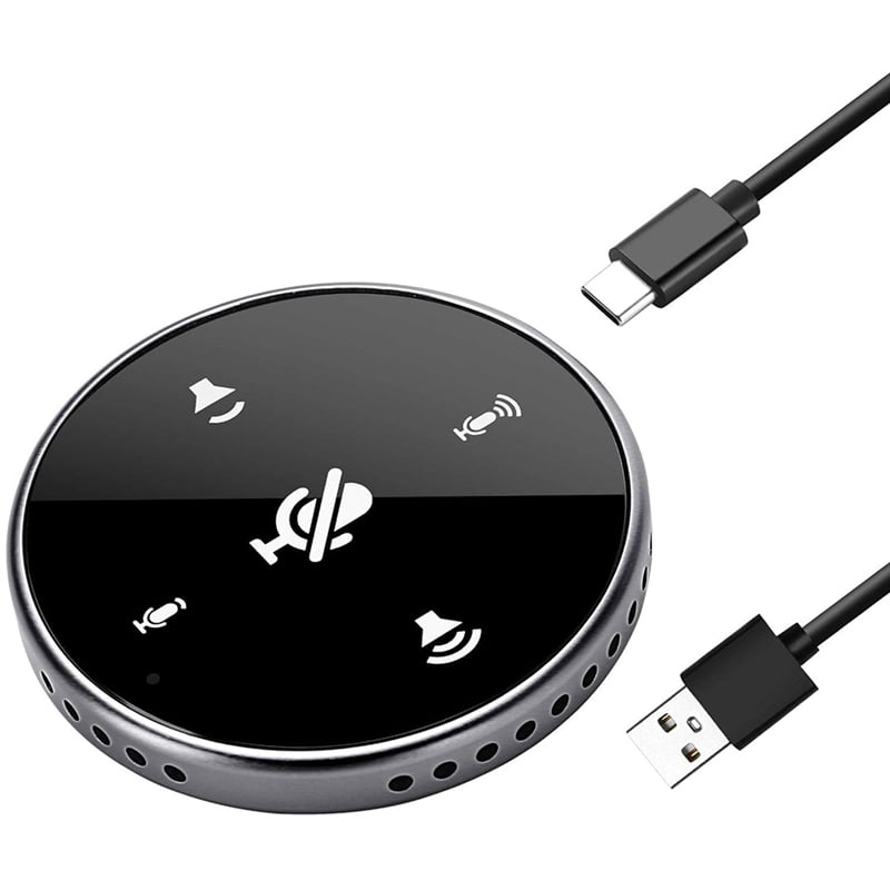 USB Conference Microphone with Speaker,Laptop Omnidirectional Computer ...