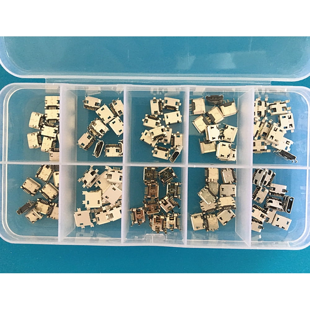 USB Connector, Usb Pin Female Smt Socket Pin Female Smt Usb Set Usb ...