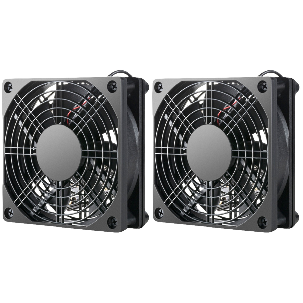 USB Cooling Fan Computer Cabinet Fans Case Cooler Abs Chassis Light Cat ...