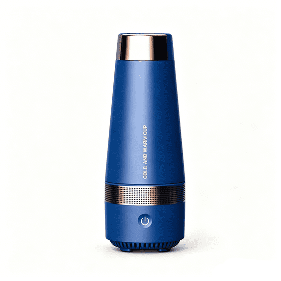 USB Cooling and Heating Cup, Portable 330ml Thermos Cools to 2℃ / Heats ...