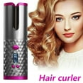 USB Cordless Automatic Rotating Hair Curler Hair Waver Curling Iron ...