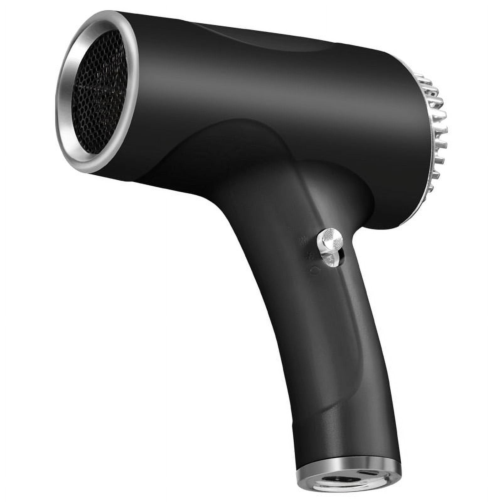 USB Cordless Hair Dryer, Lightweight Mini Blows Dryer, Built-in Battery ...