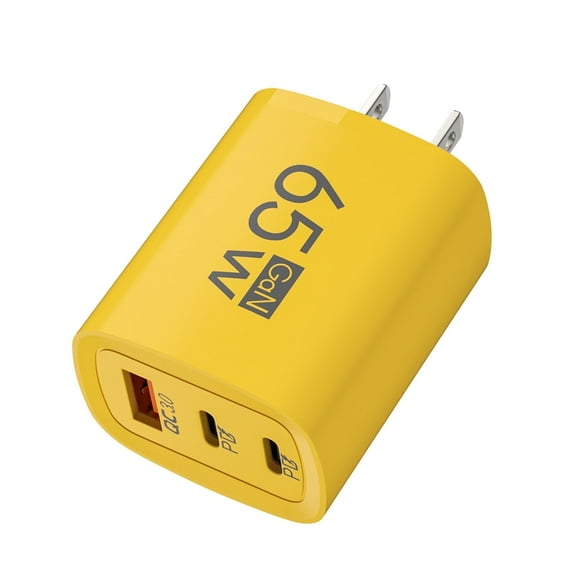 120W USB C Charger Block with 2 Built-in Retractable Cables,4-in-1 GaN ...