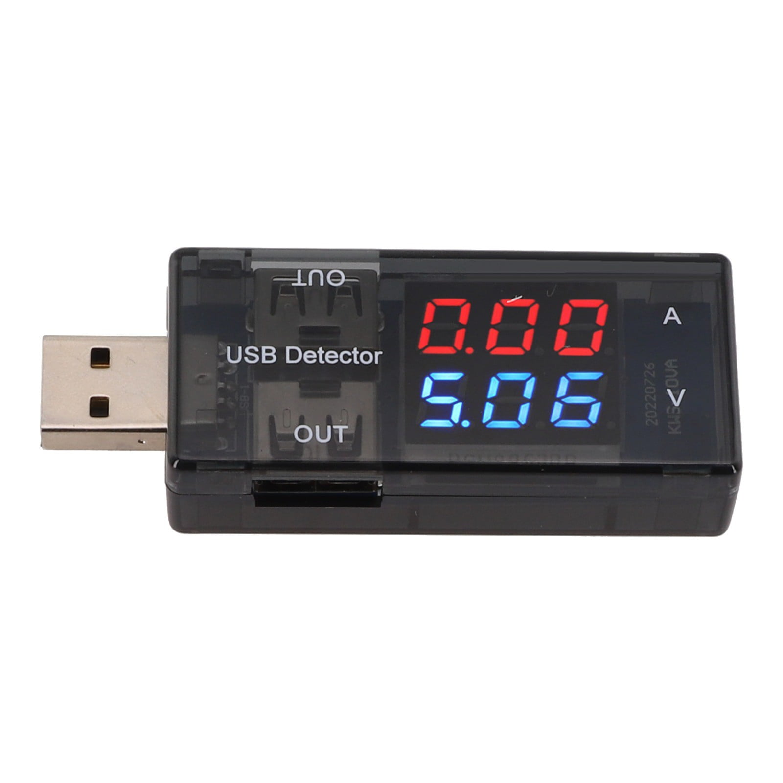 USB Current Voltage Tester Digital Measurement Instrument Double Table ...