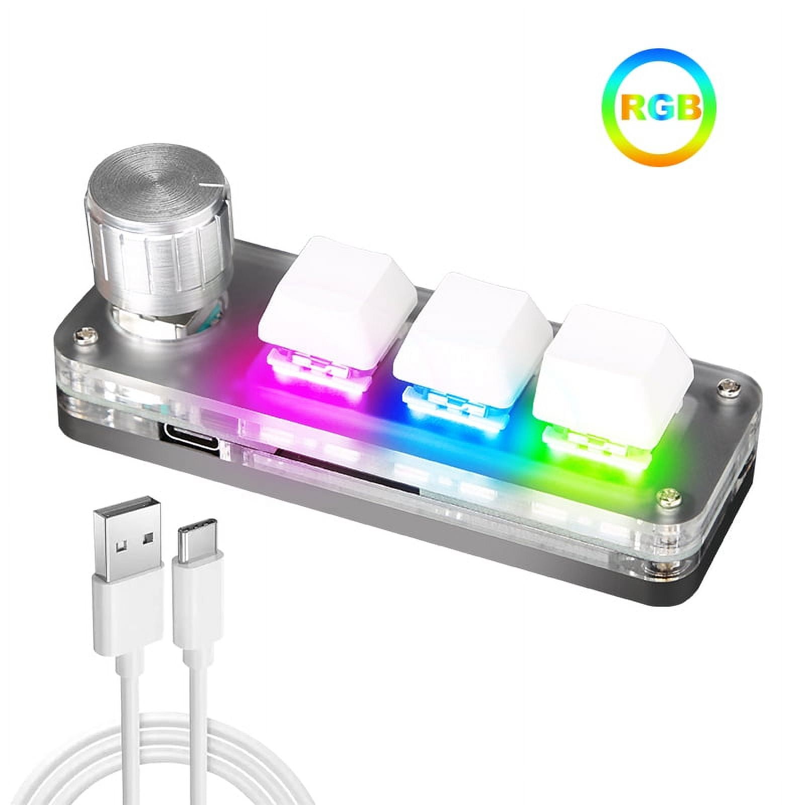 Usb Custom Keyboard Macro 36 Key 1 Knob Programming Rgb Bluetooth